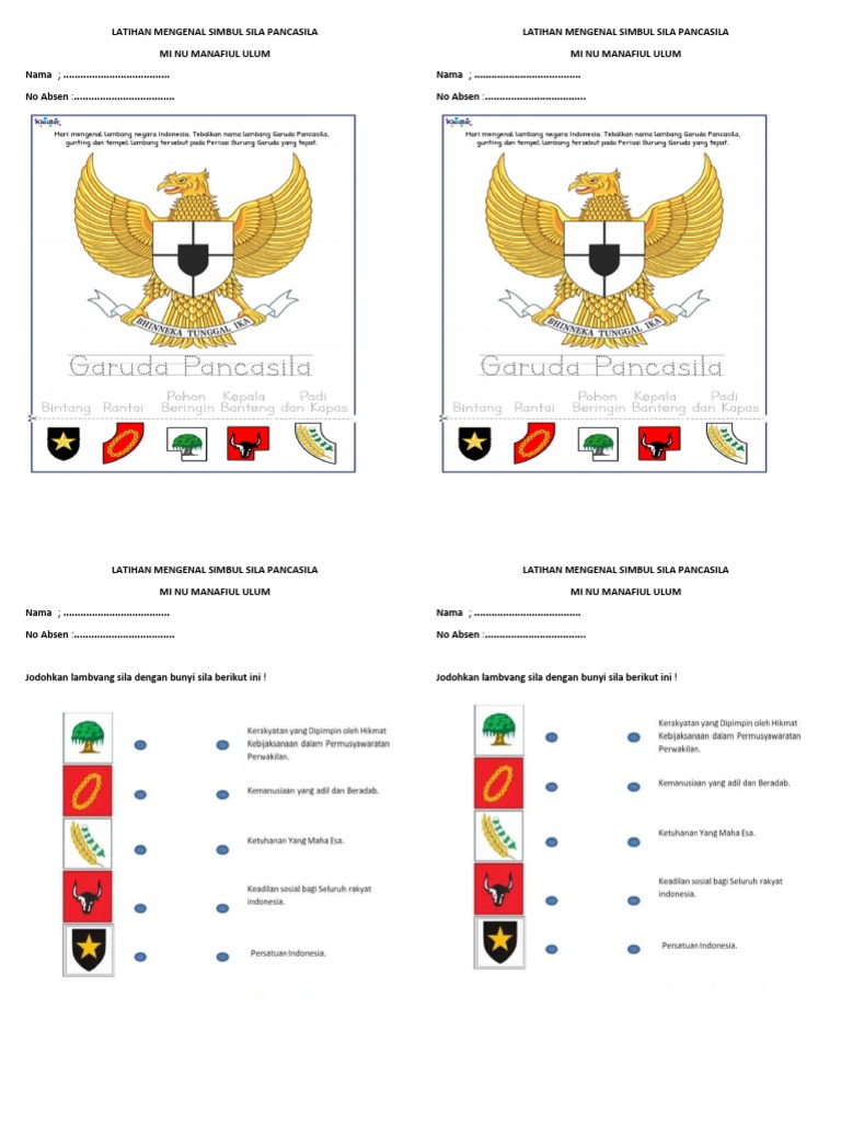 Simbol Pancasila | PDF