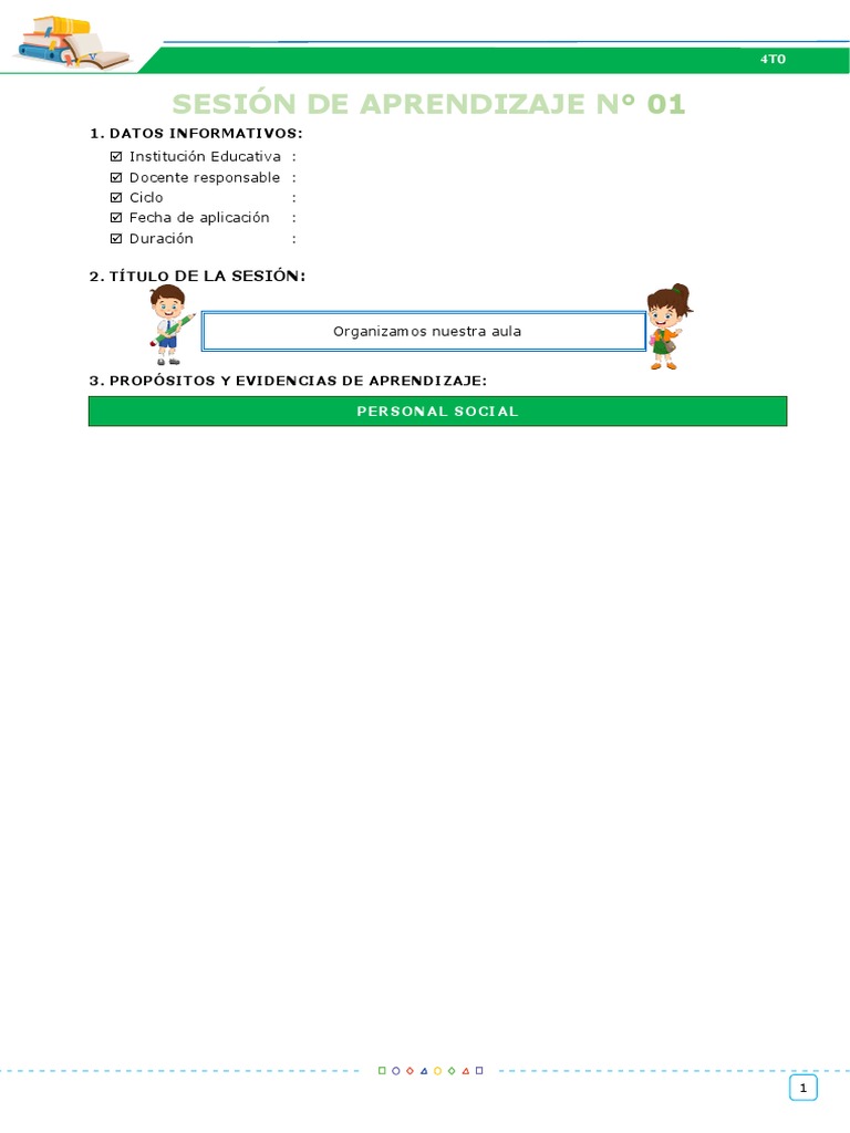 Sesiones de Aprendizaje - EDA II | PDF