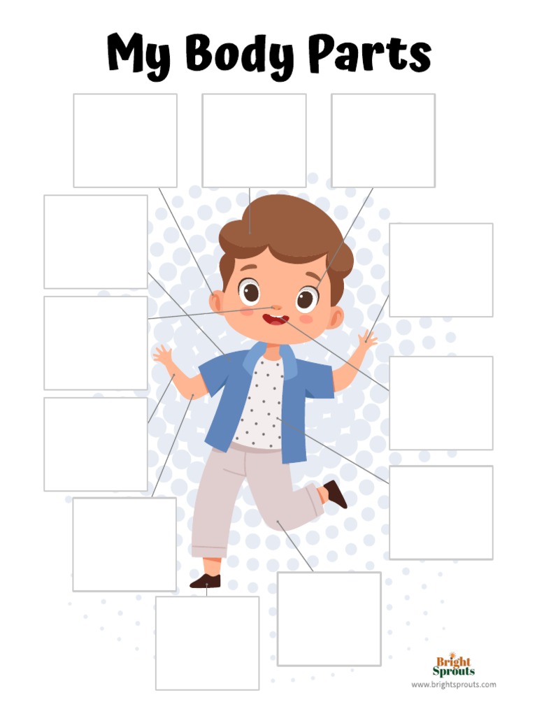 1-My Body Parts Boy PDF | PDF