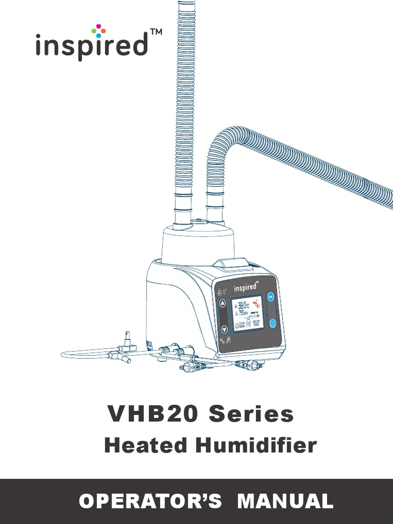 VHB20 Heated Humidifier Manual | PDF | Radio | Mains Electricity