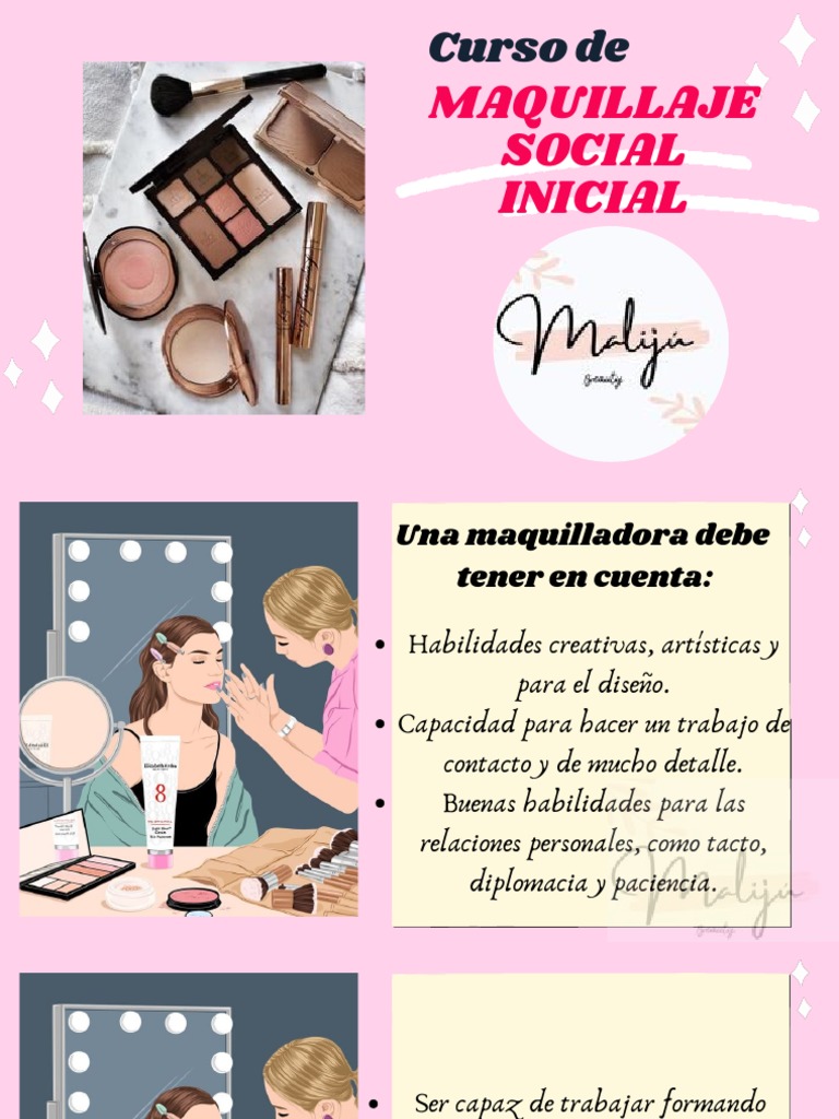 Curso de Maquillaje Social Inicial PDF | PDF