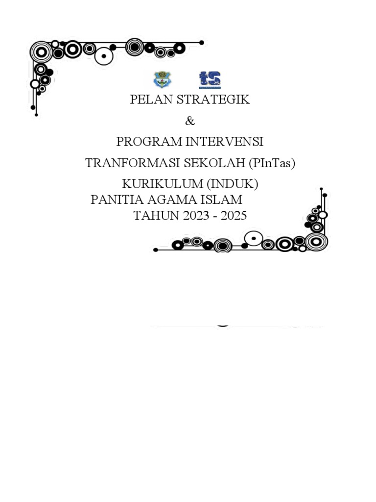 Pelan Strategik Kurikulum 2023 - 2025 - Panitia Agama Islam | PDF