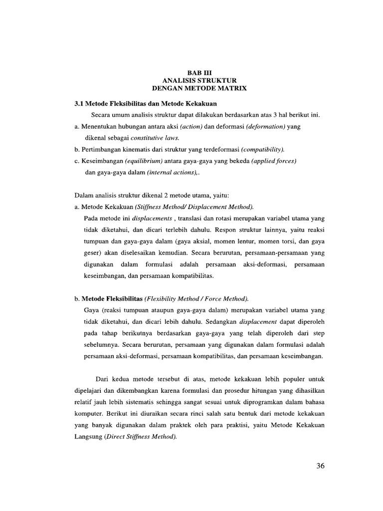 Materi 3 Analisa Struktur Pdf 