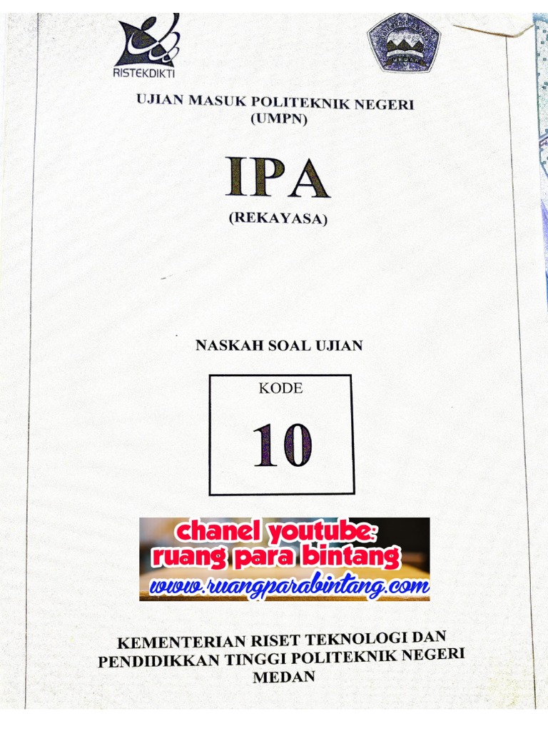 Soal UMPN IPA KODE 10 | PDF