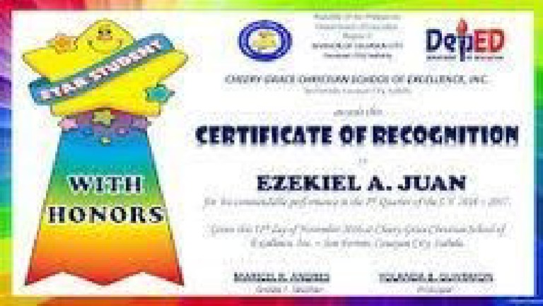 DEPED TAMBAYAN PH - New! Editable Quarterly Awards Certificate Template ...