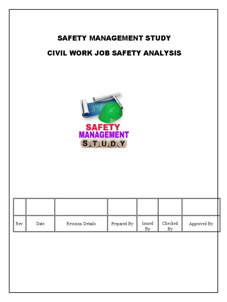 cONSTRUCTION WORK JSA | PDF