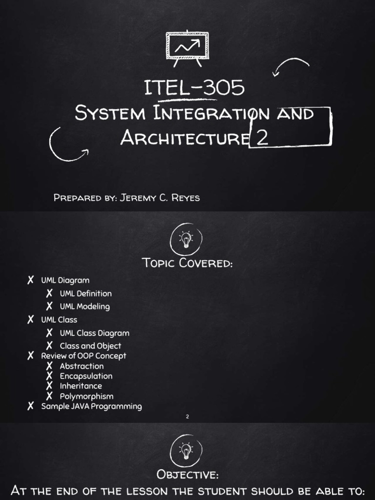 Week02 ITEL 305 SIA2 UML Class PDF | PDF