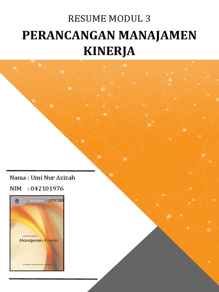 RESUME MODUL 2 - UMI NUR AZIZAH - Manajemen KInerja PDF | PDF