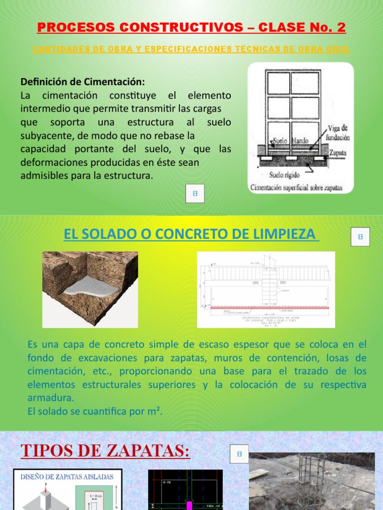 Clase 2 - Proceso Constructivo | PDF