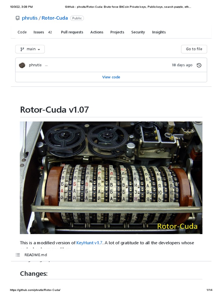 FAQ Rotor-Cuda | PDF