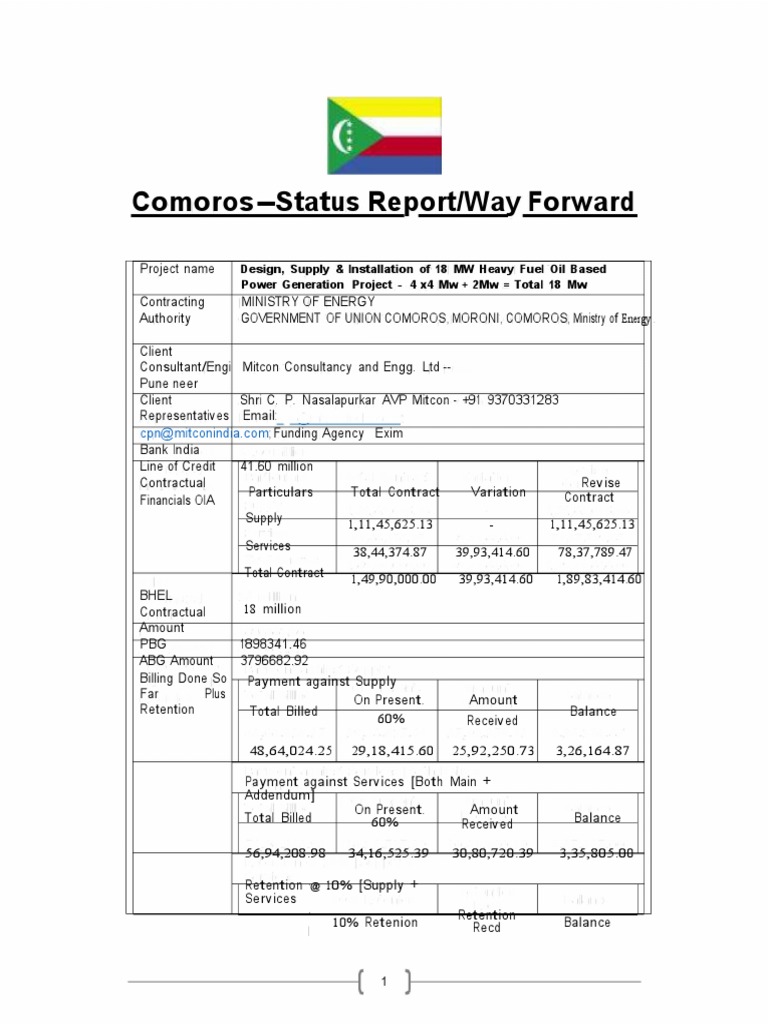 Comoros Final Version V3 | PDF | Welding | Construction