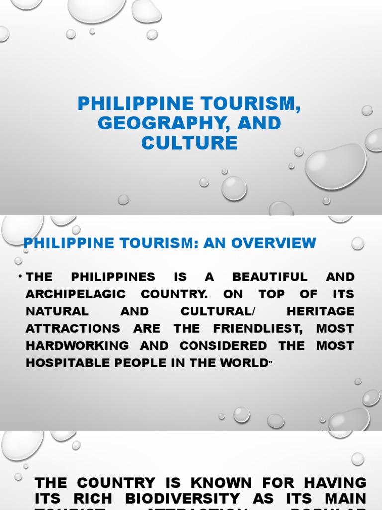 Philippine Tourism, Geography, and Culture | PDF | Mindanao | Philippines