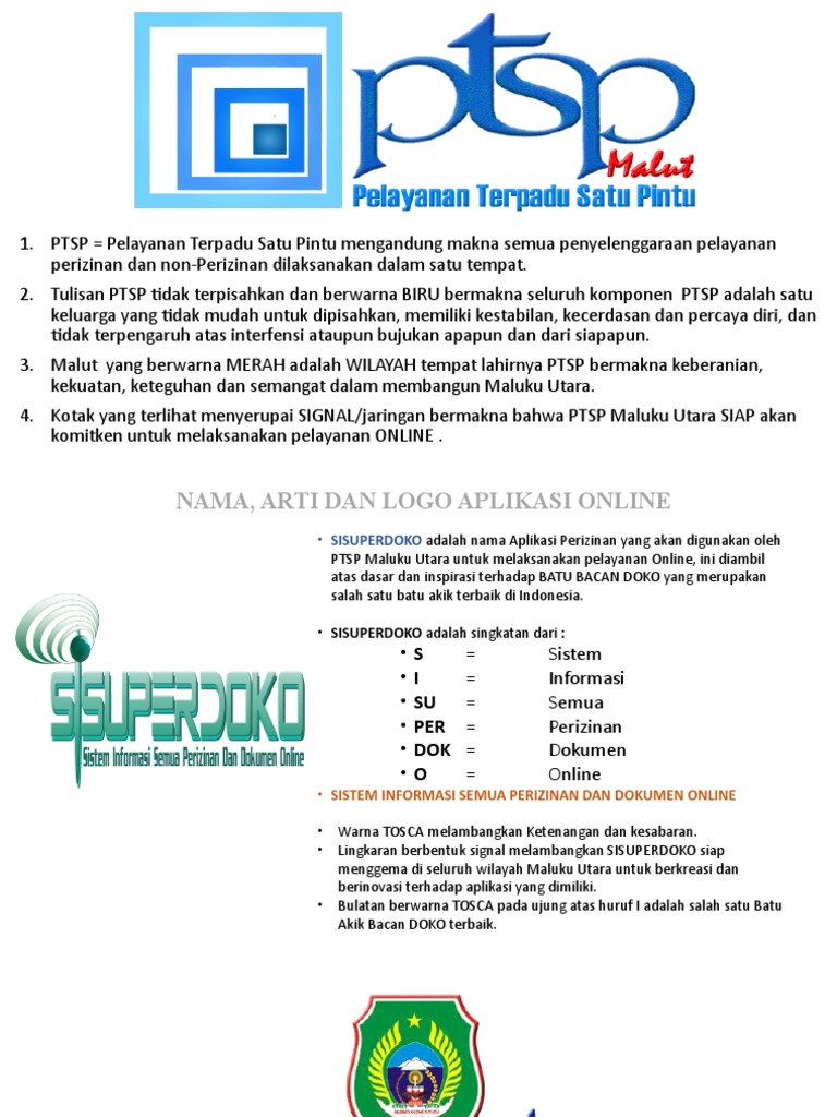 Arti Logo PTSP | PDF