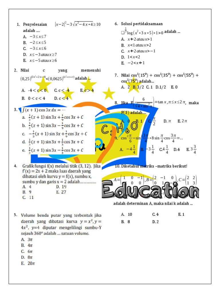Soal Test Tentor | PDF