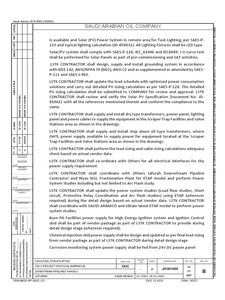 000-A-JD-801400-231 - Rev B SOW - Part-7 PDF | PDF | Specification ...