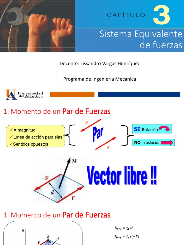 Sistema Equivalente de Fuerza | PDF