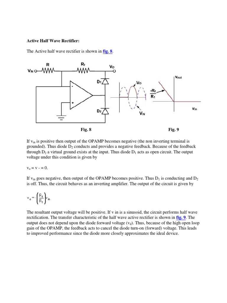 Precision Rectifier | PDF