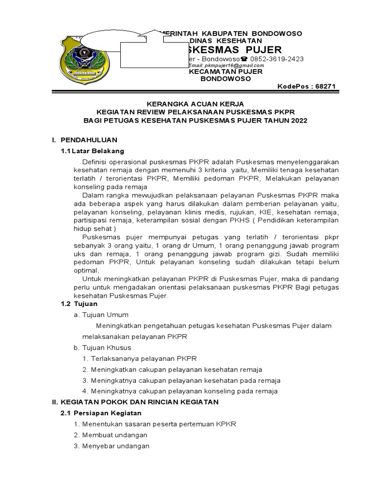 Kak Rev PKPR | PDF