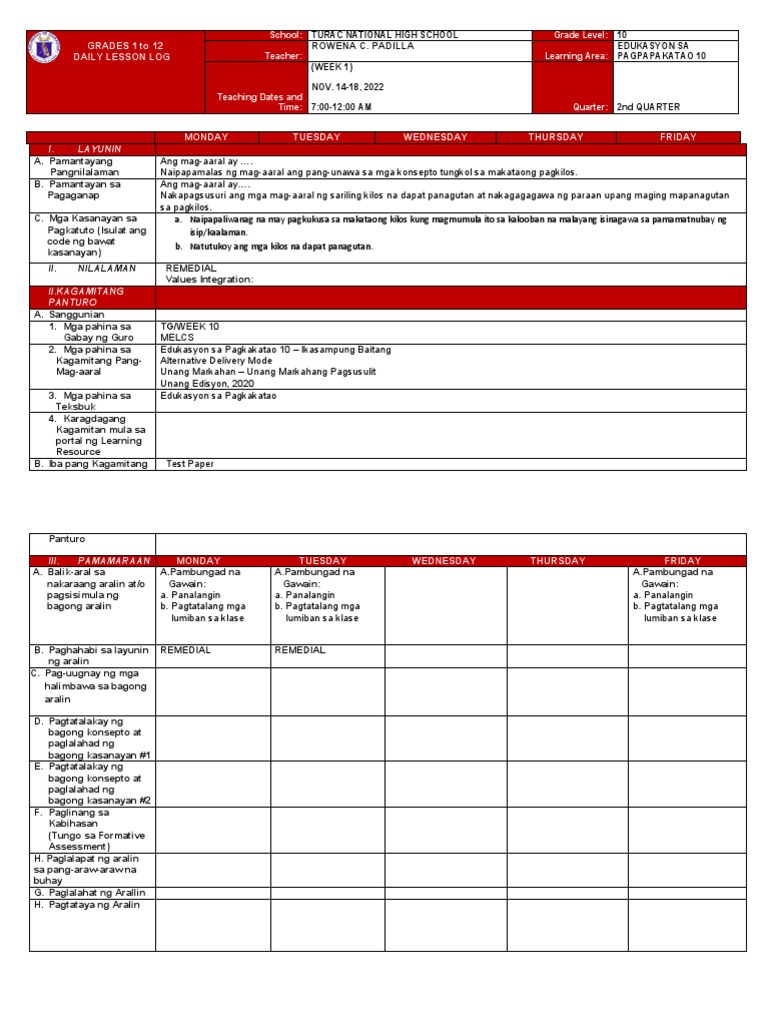 DLL-EsP10_Q2W1 | PDF