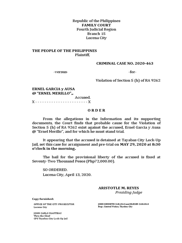 Republic of The Philippines | PDF