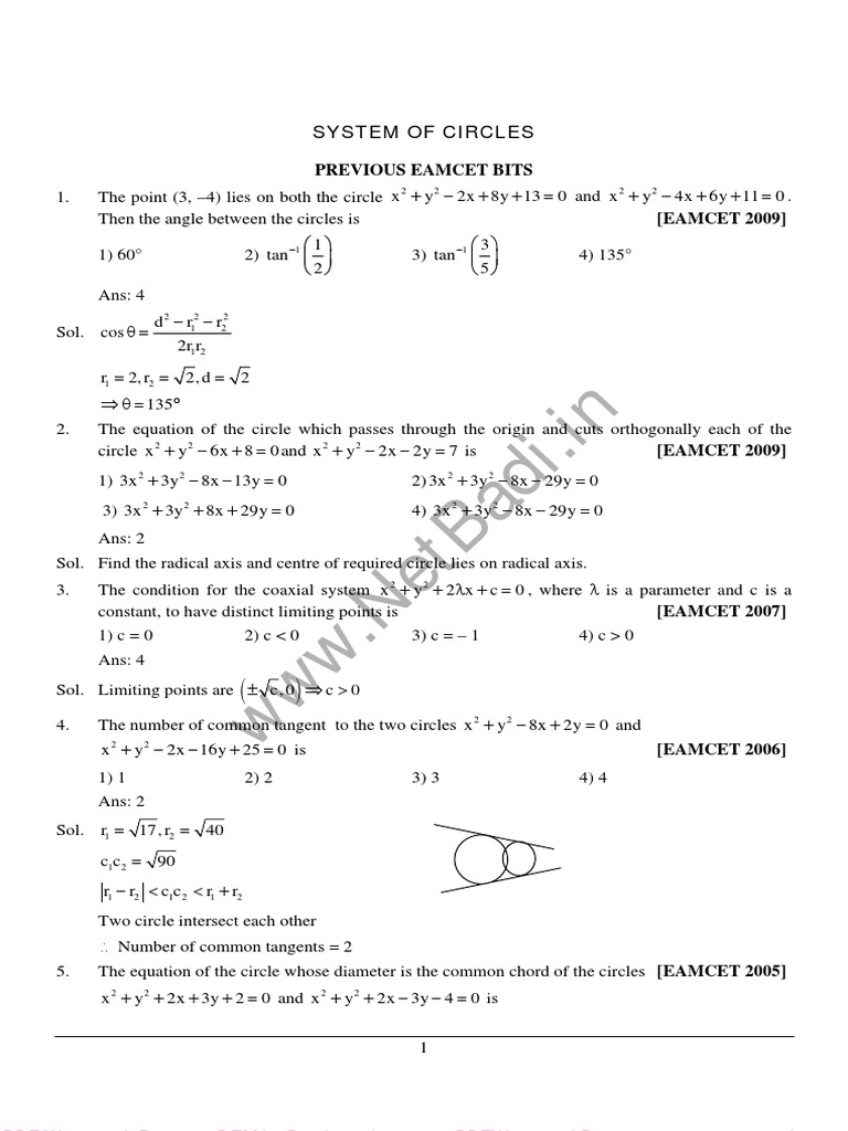 System_Of_Circles | PDF