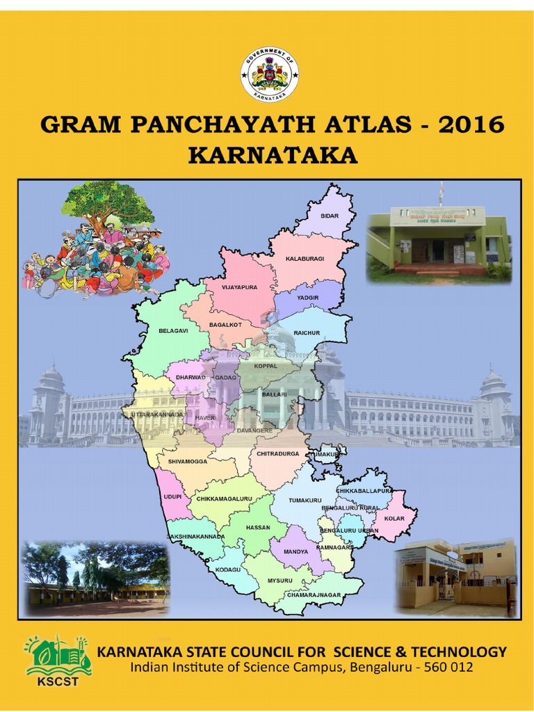 Gram Panchayat Atlas 2016 PDF | PDF | Geographic Information System | Databases