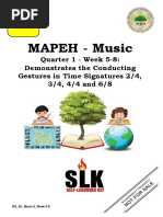 Creating Rhythmic Patterns Mapeh 6 | PDF | Rhythm | Music Theory