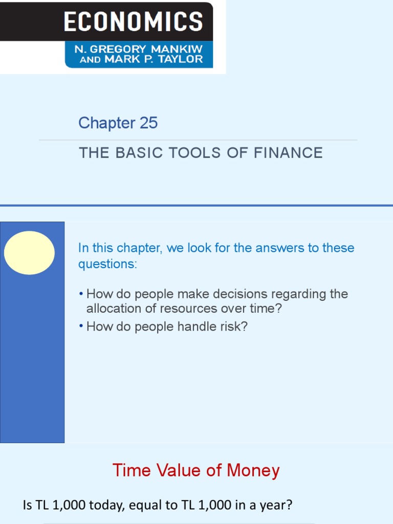 CH 25 Basic Tools of Finance | PDF