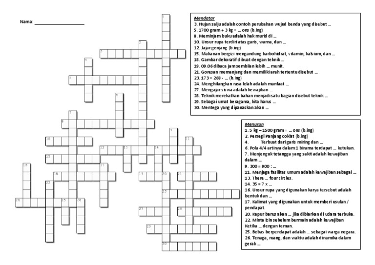 TTS Kelas 3 Tema 3-4 | PDF