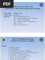 CBLM Smaw - NC Ii | PDF | Welding | Construction