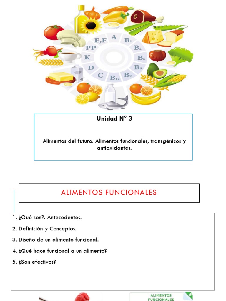 AAlimentos Del Futuro Funcionales PDF | Descargar gratis PDF | Comida funcional | Alimentos