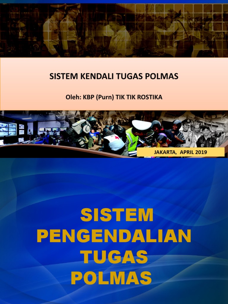 Sistem Pengendalian Tugas Polmas | PDF