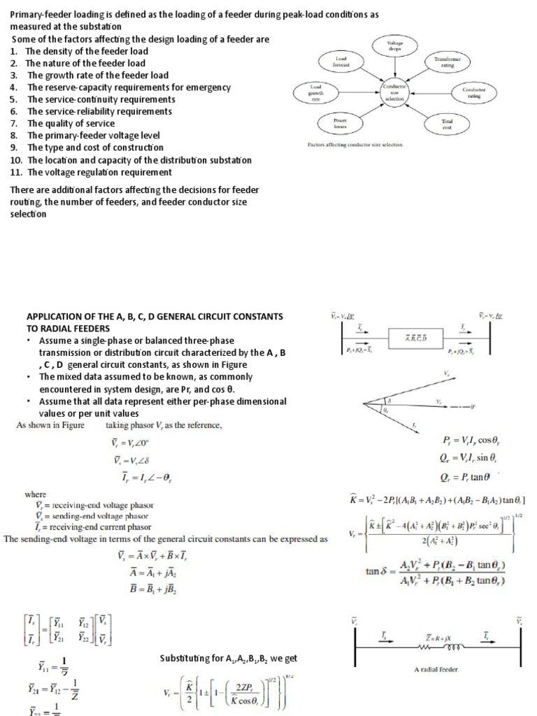 Electrical Feeder Design Guide | PDF