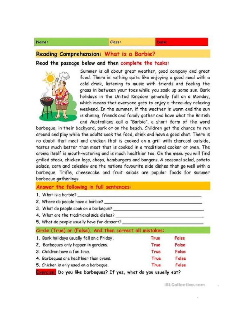Present Simple Reading | PDF