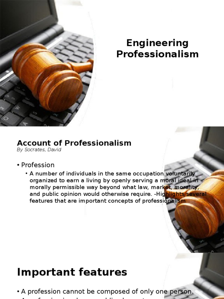02 Engineering Professionalism PDF | PDF