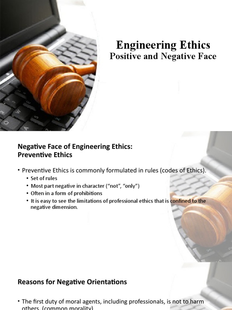 05 Positive and Negative Face of Engineering Ethics | PDF