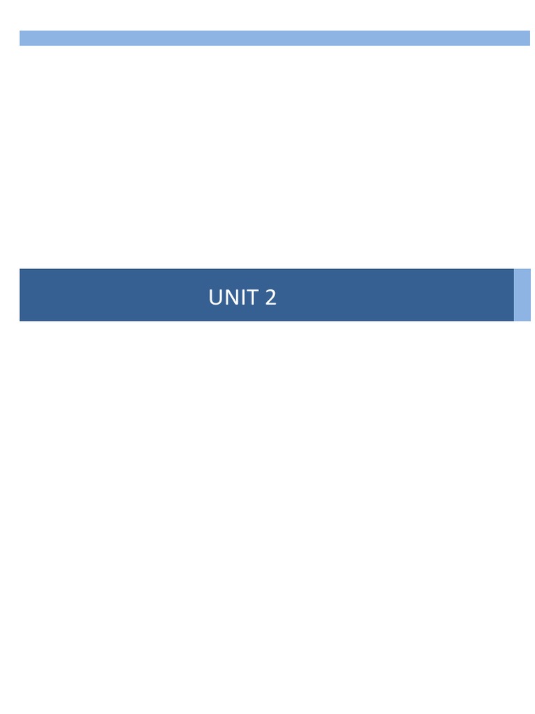 Unit 2 PDF | PDF