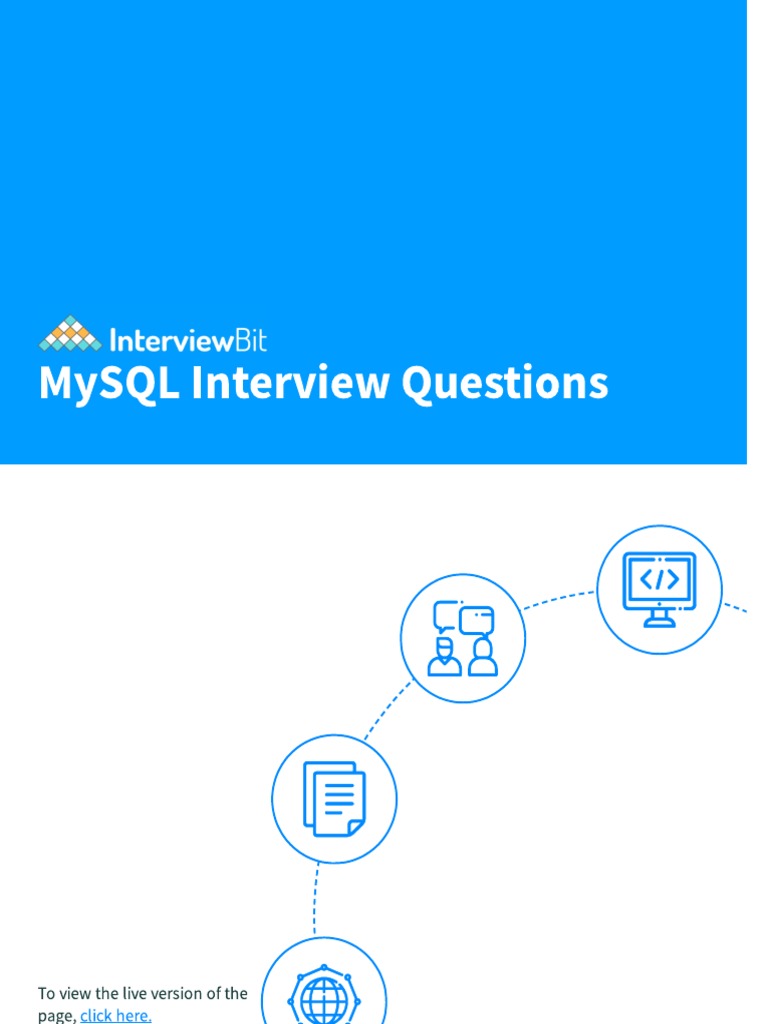 MySQL Interview PDF | PDF