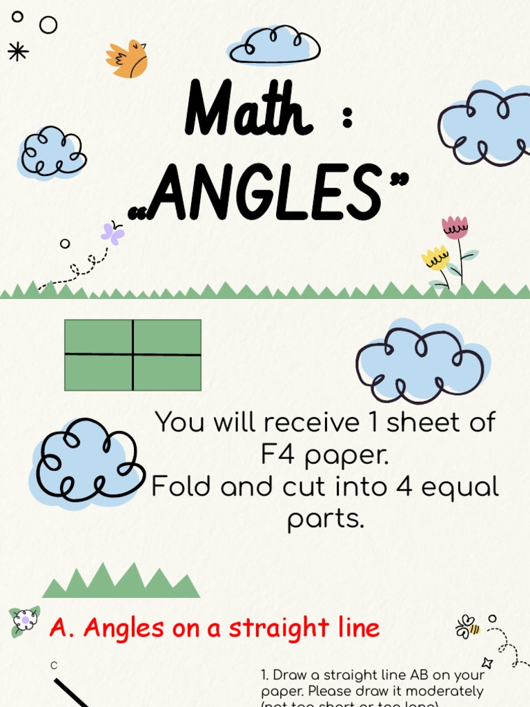 Introduction To Angles PDF | PDF