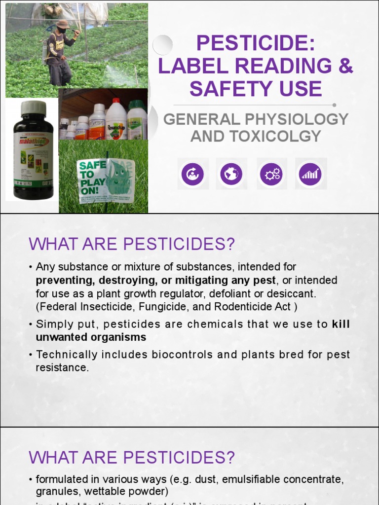 Chemical Control (Pesticide Label Reading) | PDF