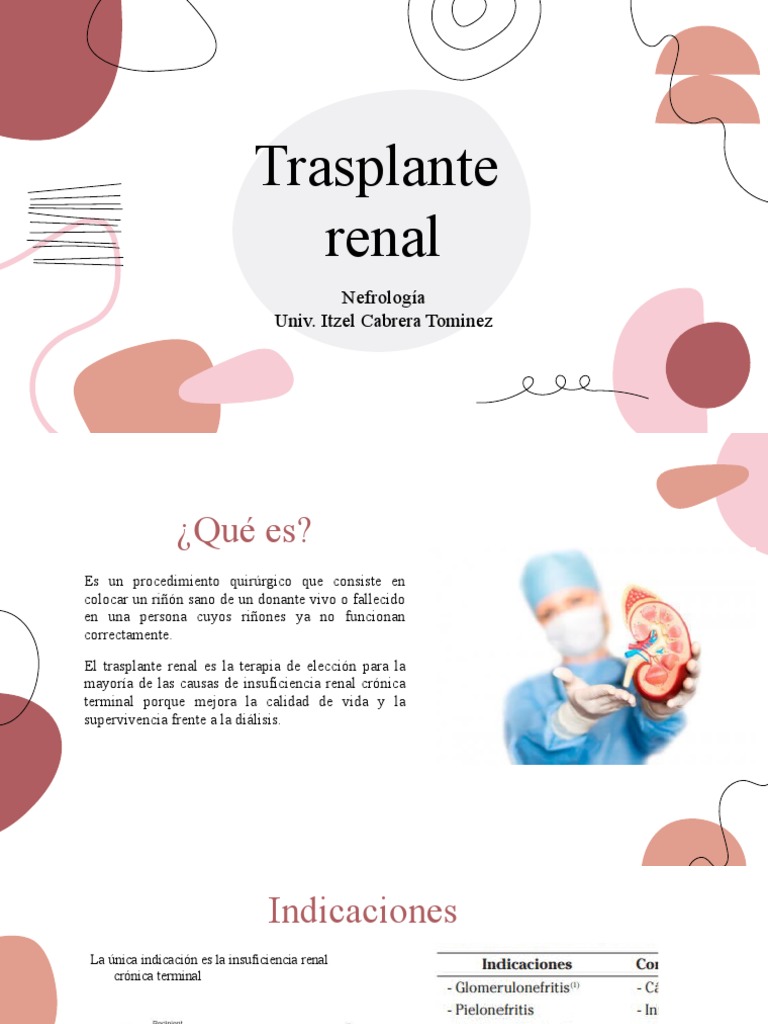 Transplante Renal | PDF