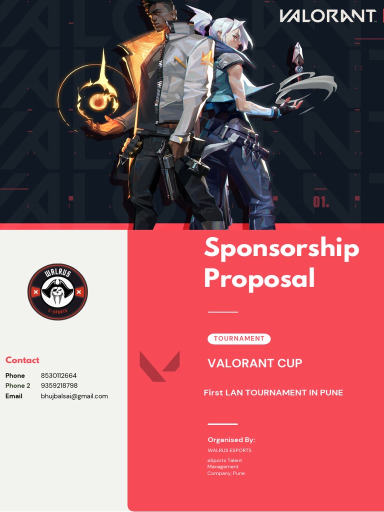 Esports Sponsorship Proposal PDF | PDF