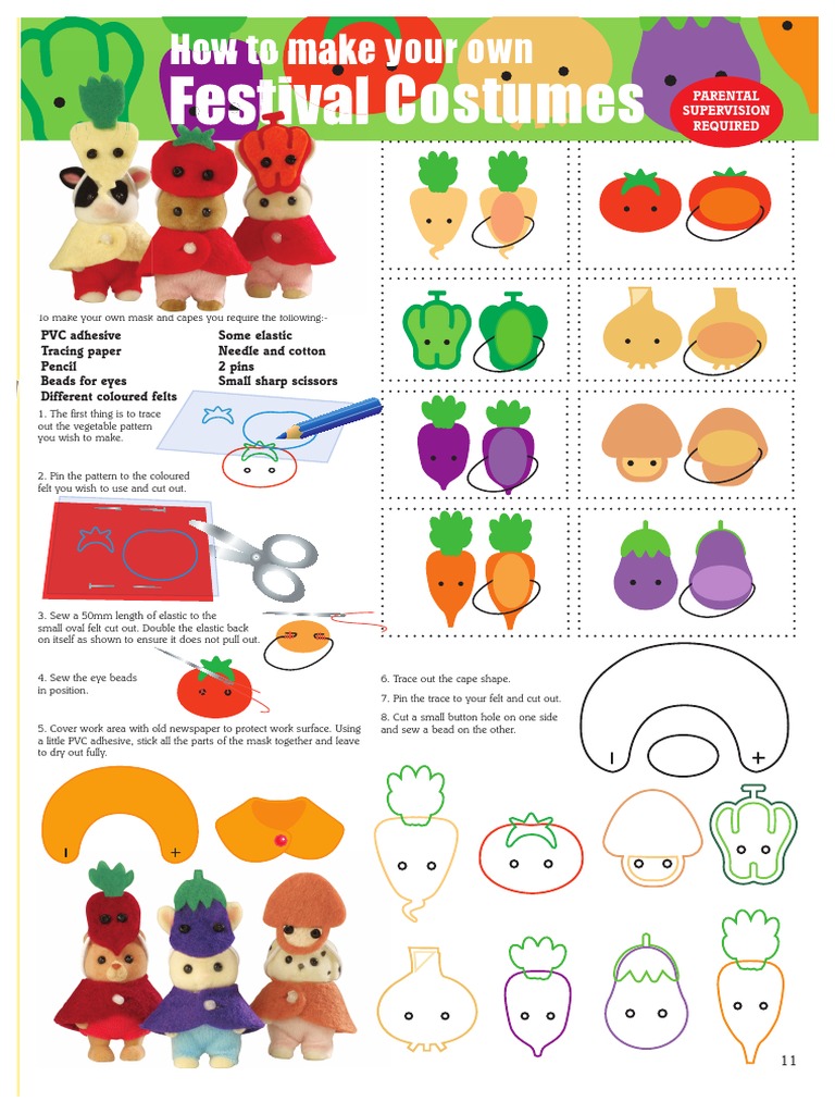 PDF Harvest Festival Costumes | PDF