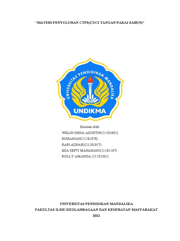 Materi Penyuluhan CTPS | PDF