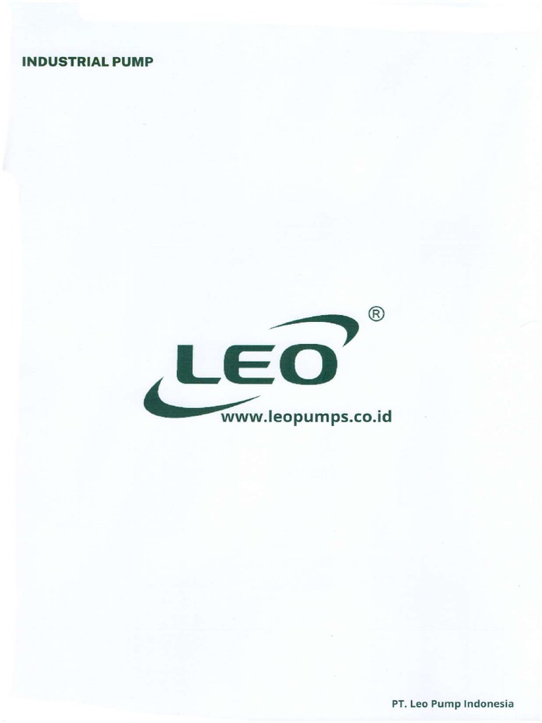 LEOPUMP - Industrial Pump Brochure PDF | PDF