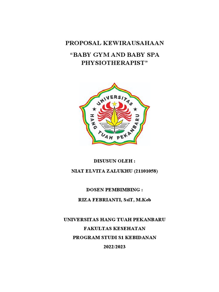 Proposal Kwu | PDF