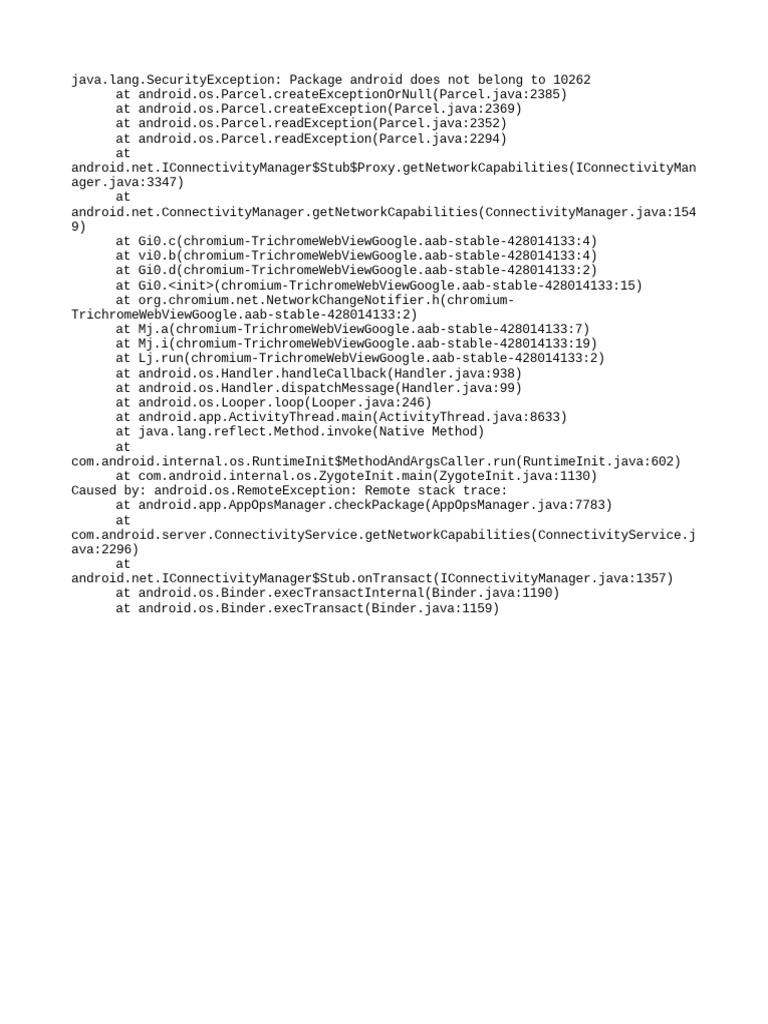 Last Crash Log | PDF