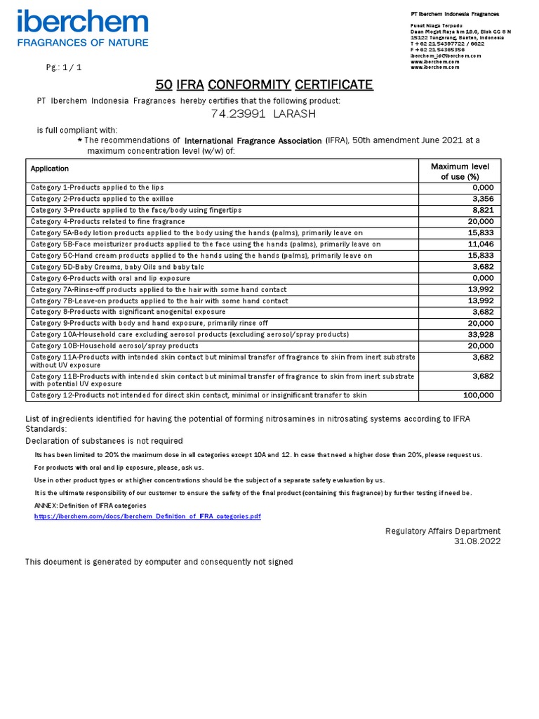 Ifra - 74.23991 Larash - 50 PDF | PDF