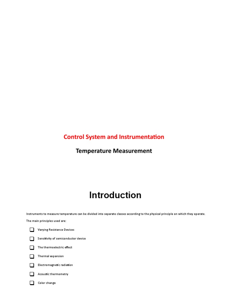 IEC 60751: Temperature Measurement Methods | PDF