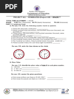 Grade 1 Numeracy Assessment Guide | PDF | Mathematics